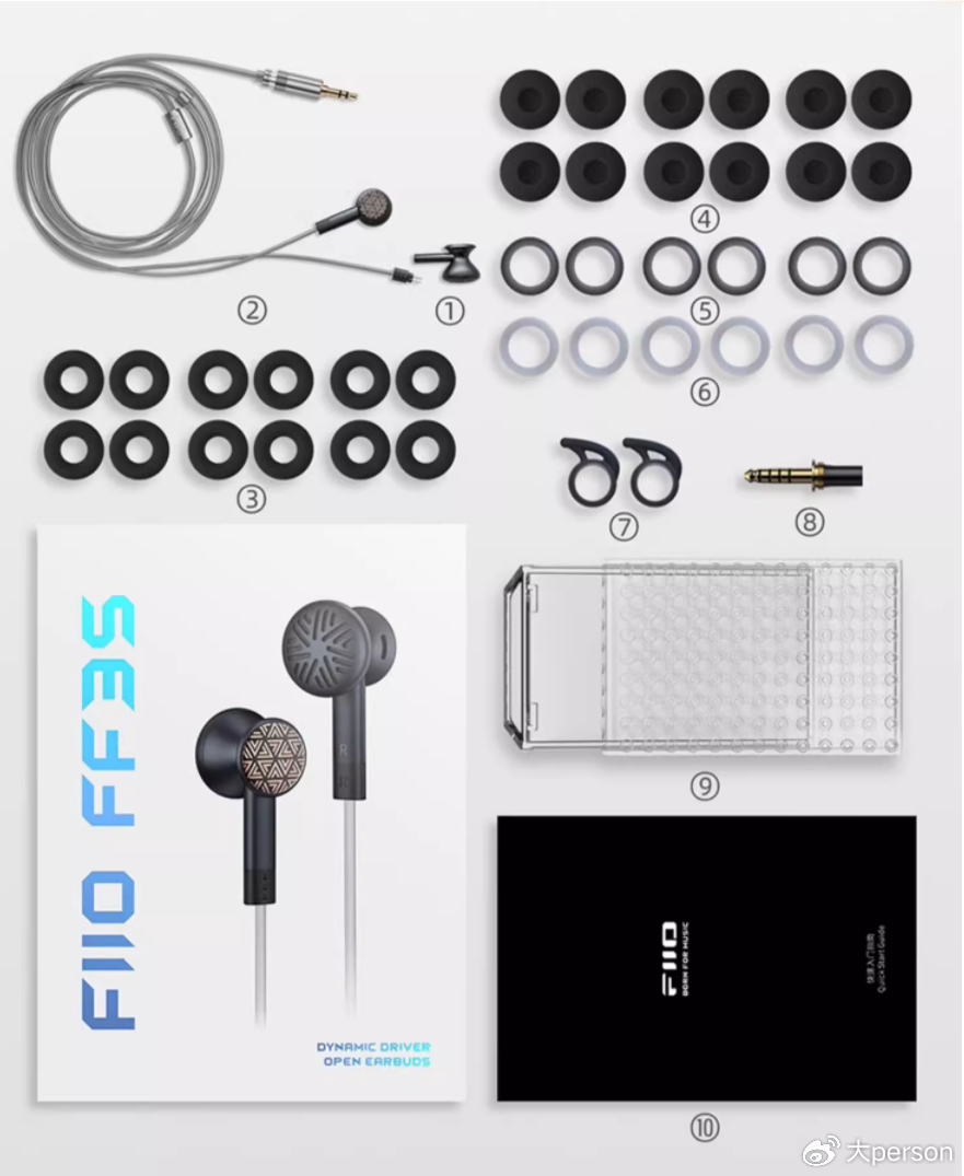 大降100元！高级感线材，单端平衡双插头配置，飞傲FF3S平头塞来临-FIIO---BORN FOR MUSIC