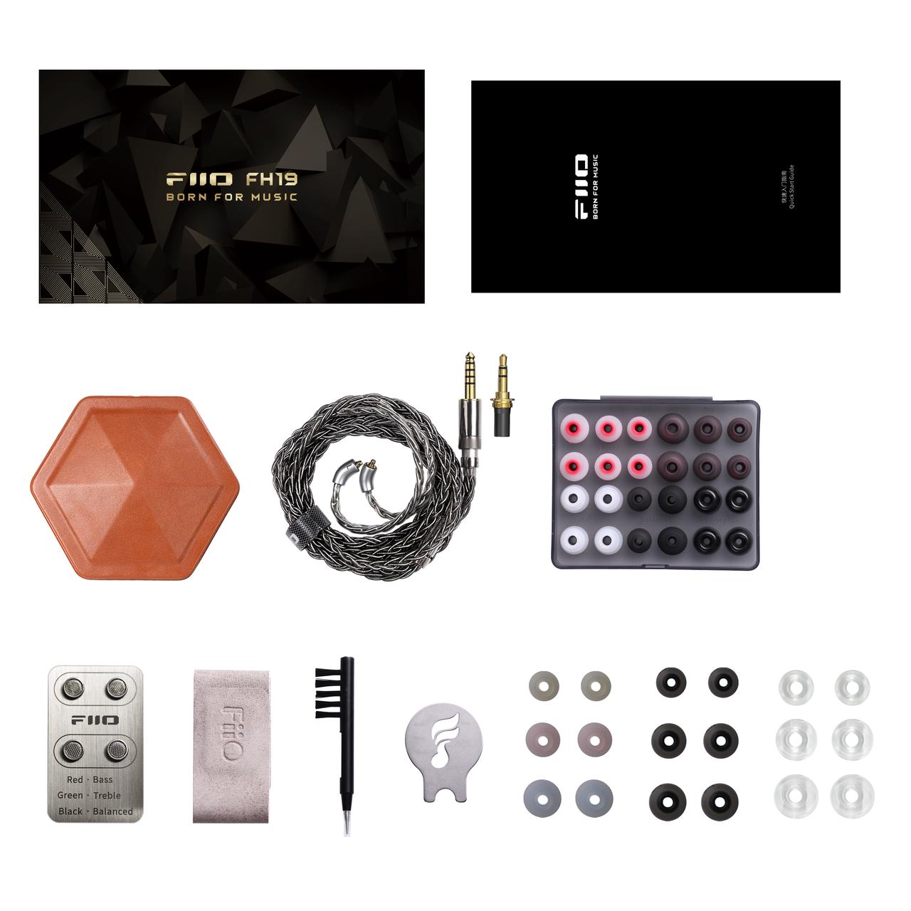 2. FH19的配件有哪些？-FIIO---BORN FOR MUSIC