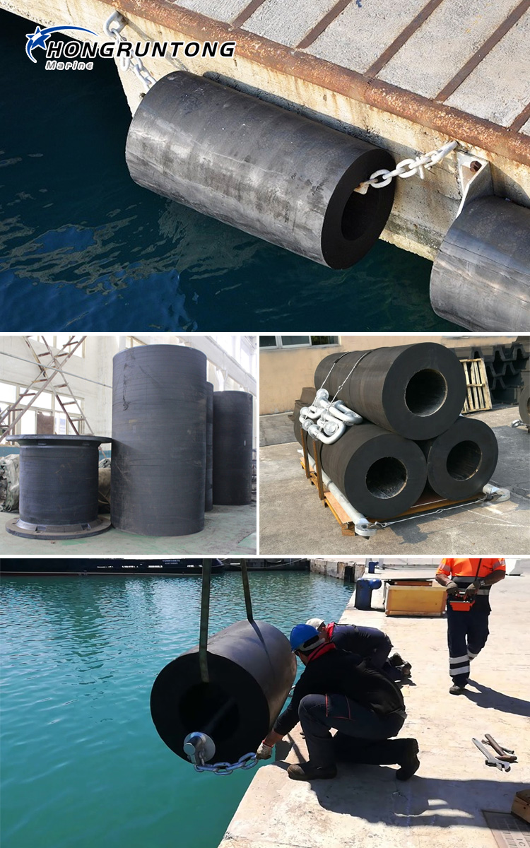 Cylindrical Fender-Hongruntong Marine | World marine service and STS leader
