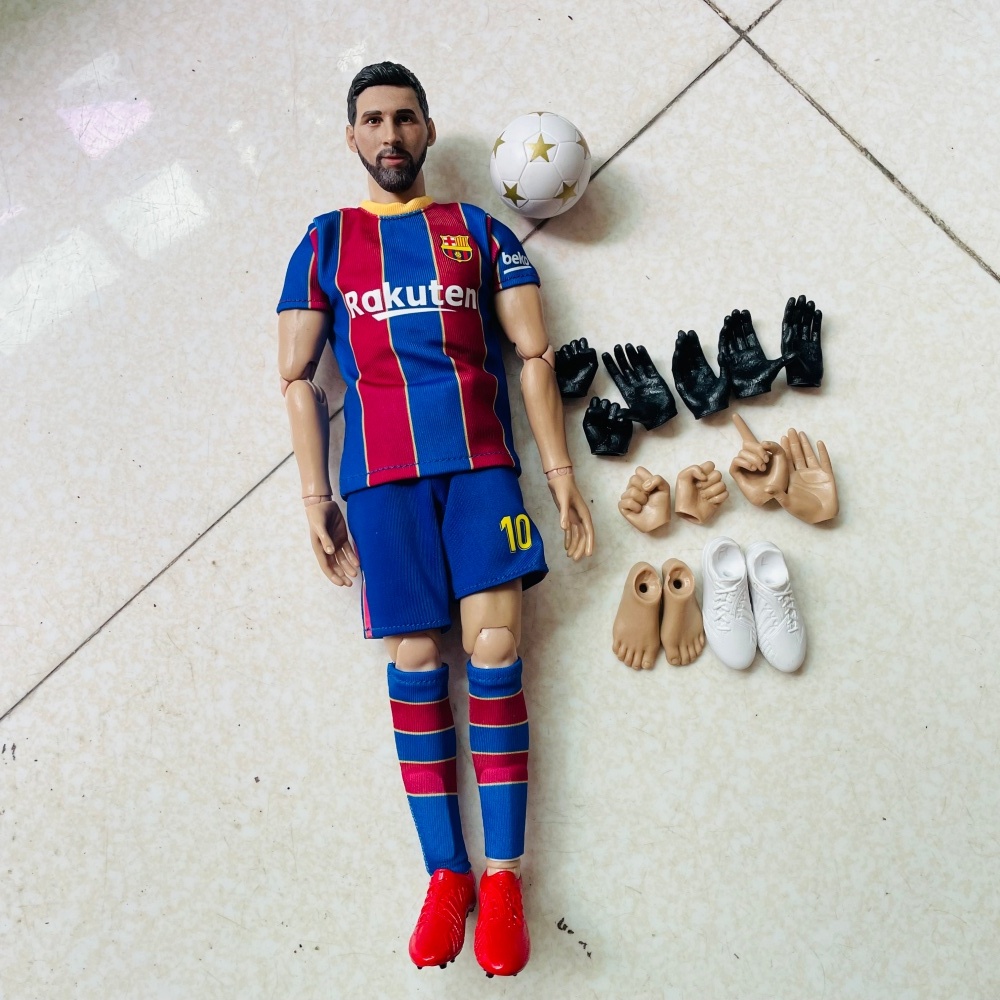Soccerwe Barcelona Messi 1/6 Scale Doll-soccerwe