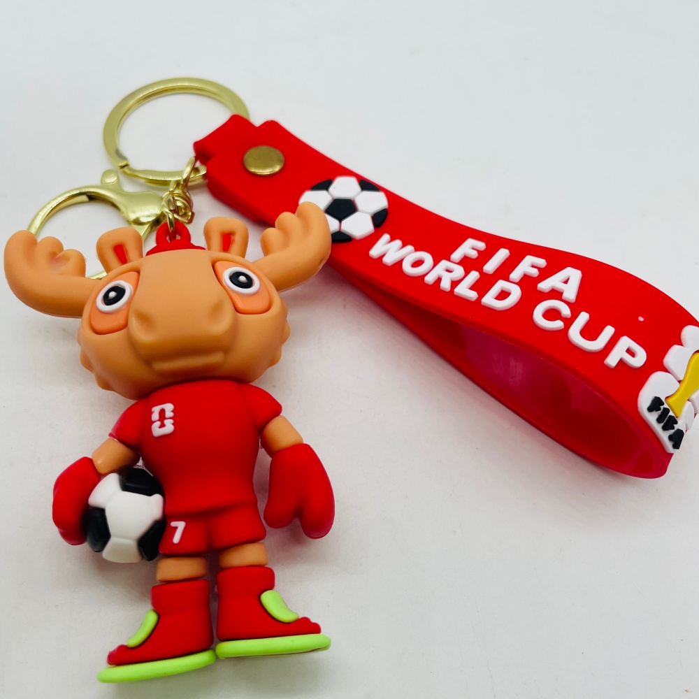 2026 World Cup mascot keychain #1-soccerwe