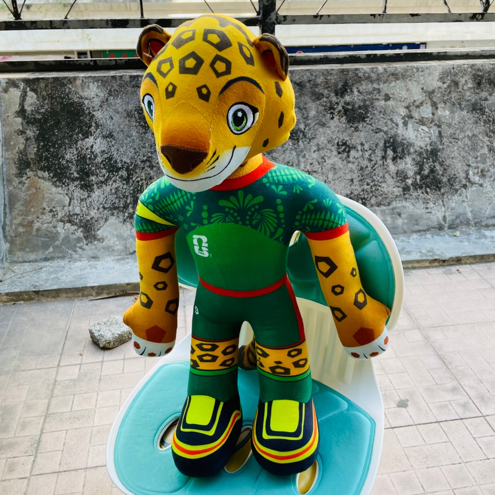 2026 World Cup mascot plush toy Zayu-soccerwe