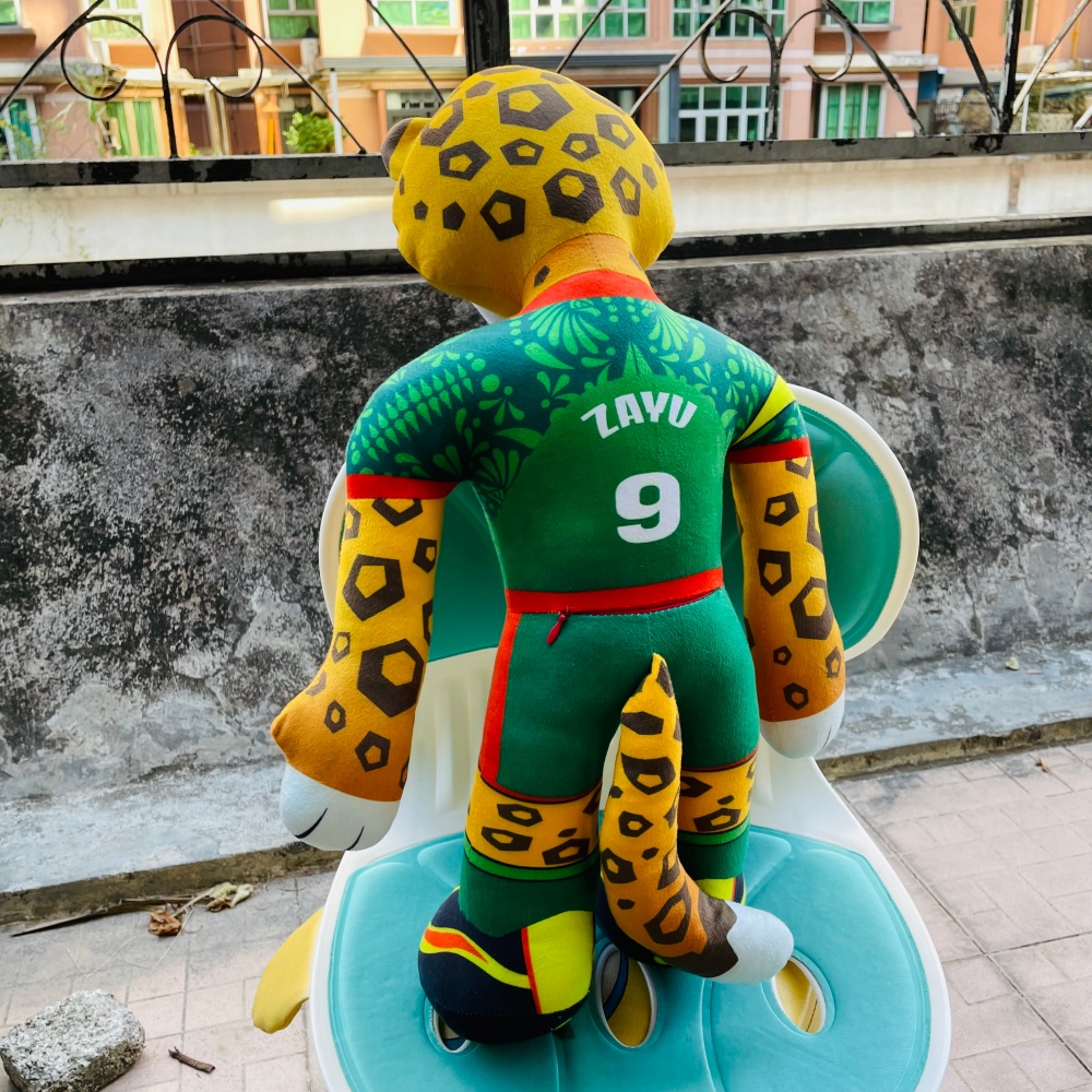 2026 World Cup mascot plush toy Zayu-soccerwe