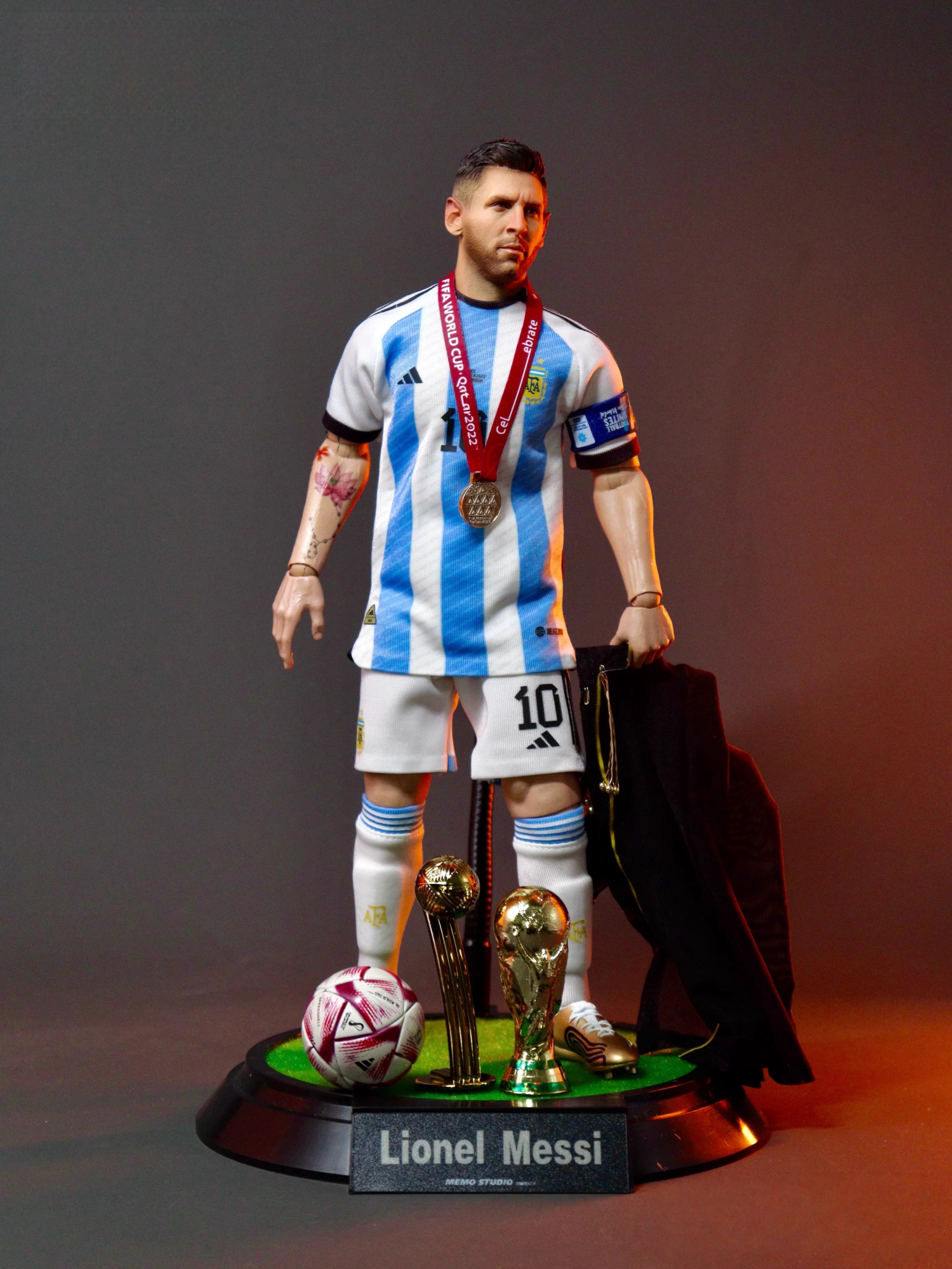 Argentine Messi 1/6 Scale Doll Customized Version-soccerwe