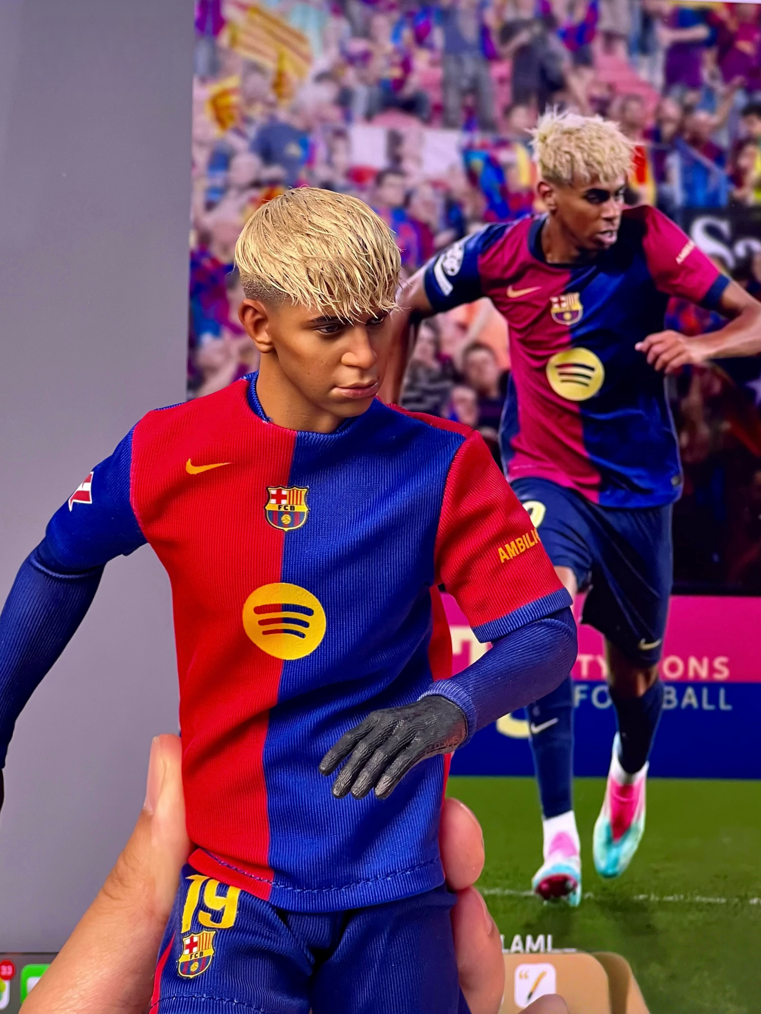 Barcelona Yamal 1/6 Scale Doll Customized-soccerwe
