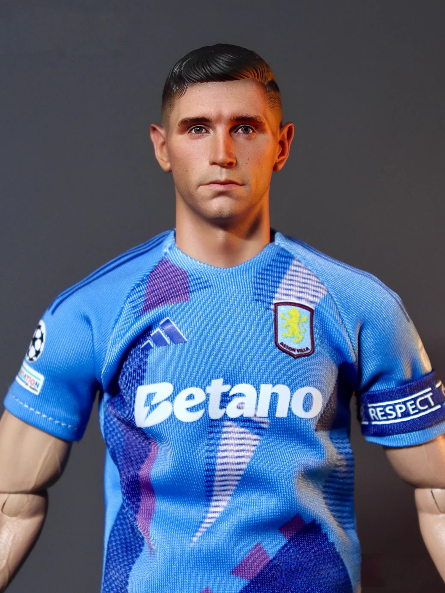 Aston Villa Martínez 1/6 Scale Doll Customized-soccerwe