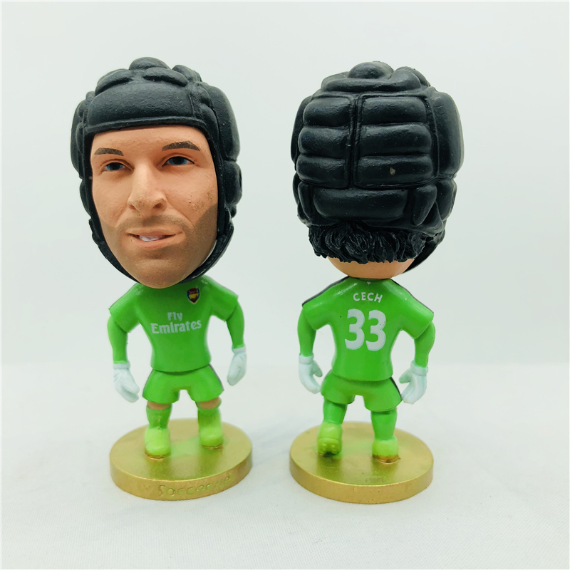 Soccerwe Arsenal 33# Petr Cech Doll 2017-18 Season-soccerwe