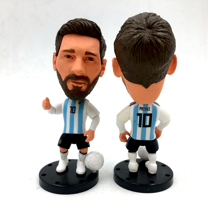 Soccerwe National Player Argentina 10 # Lionel Messi Doll Action Joint ...