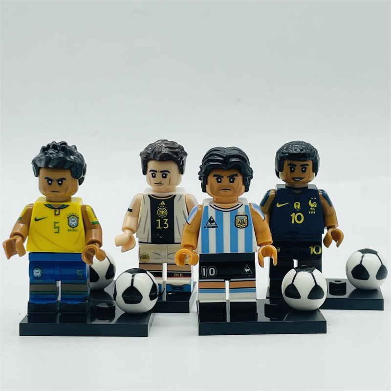 Lego Football doll Argentina Maradona -soccerwe