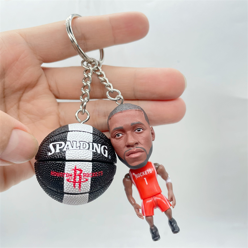 NBA Basketball SUPER STAR Dolls Rockets McGrady Basketball doll ...