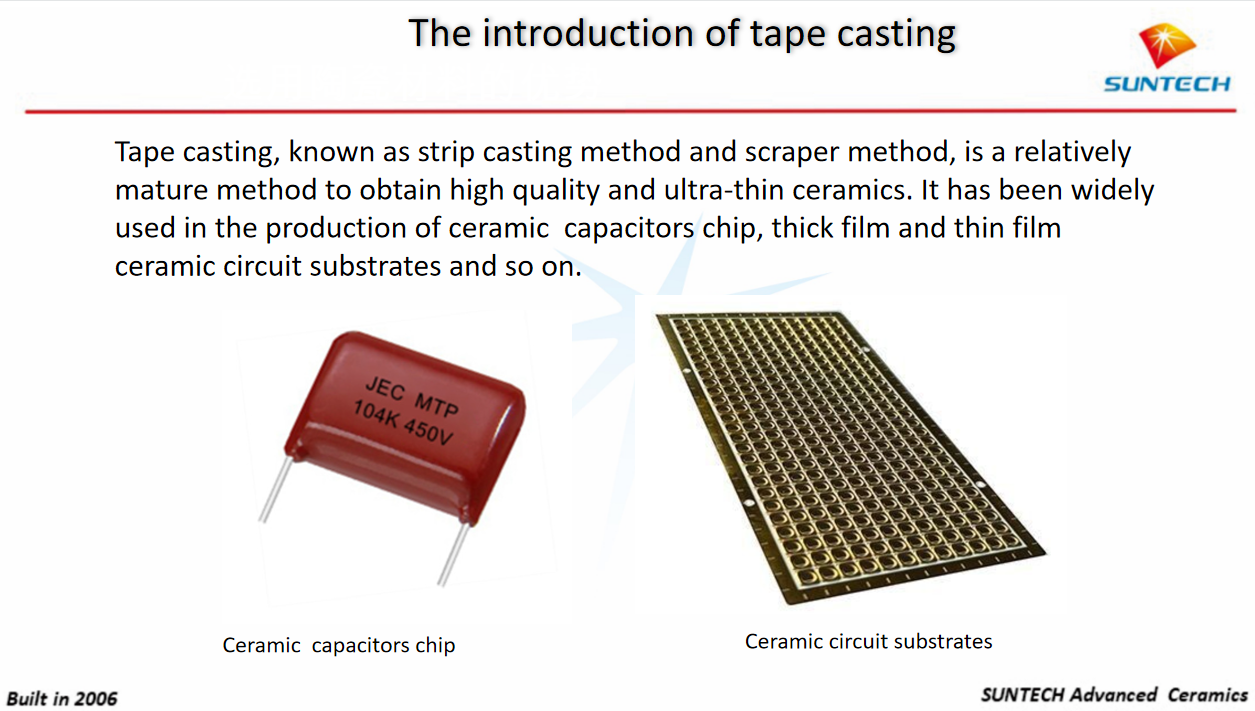 Application of flow forming in ceramic substrate-企业官网