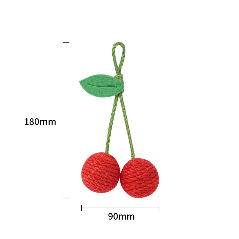 Cat Toys Sisal Fruit Ball -Puffuny