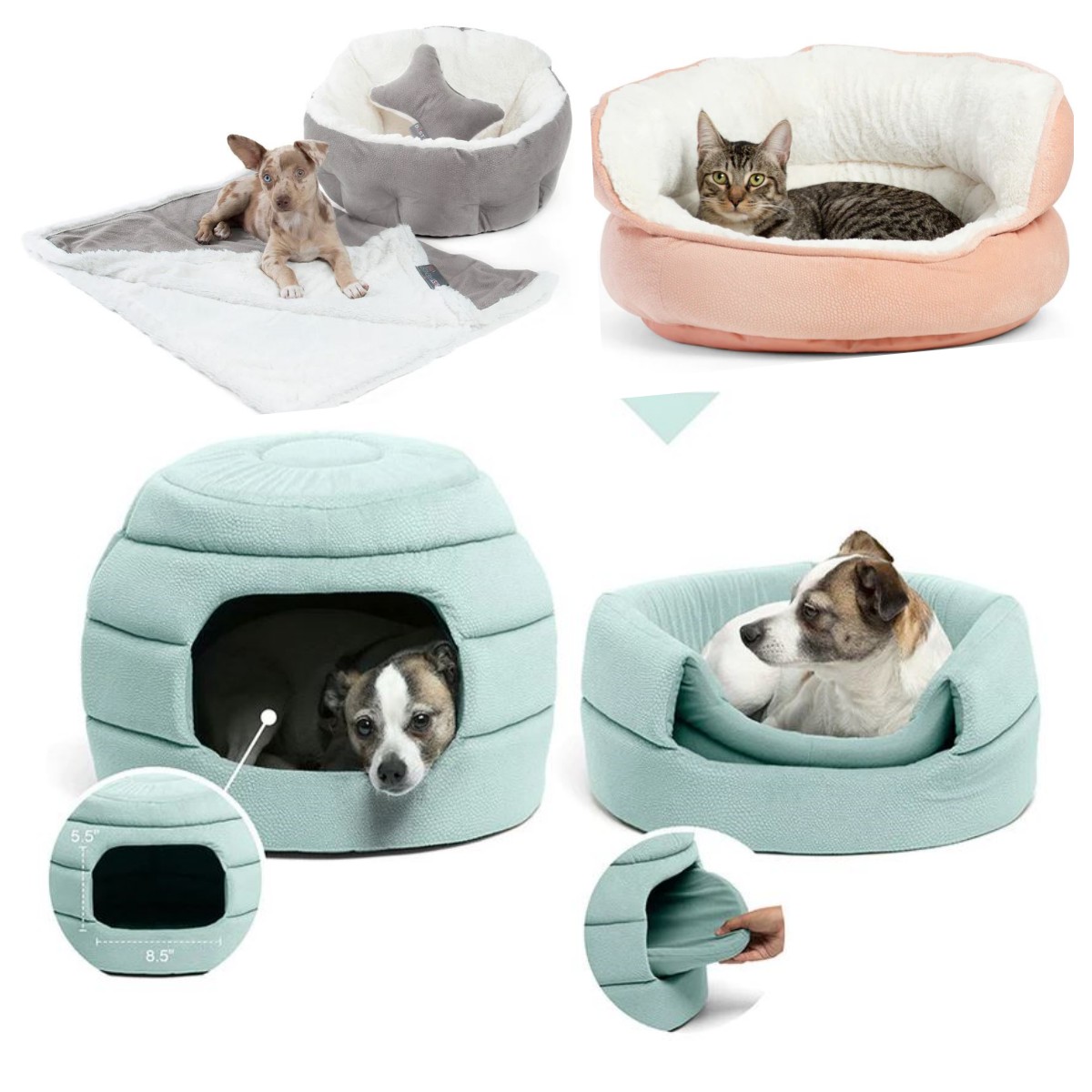 Best Friends by Sheri | Dog Donut Bed-PUFFUNY
