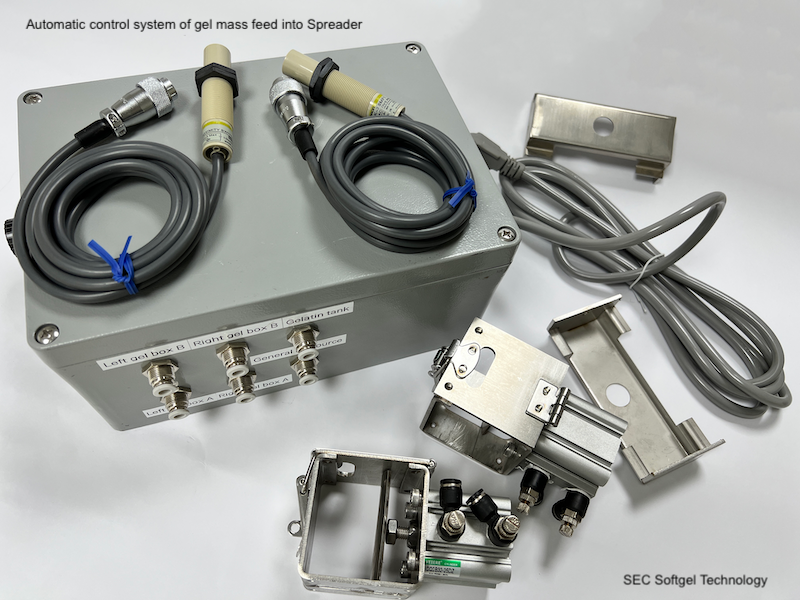 Box Auto Flow Control of Gel-SEC Softgel Technology