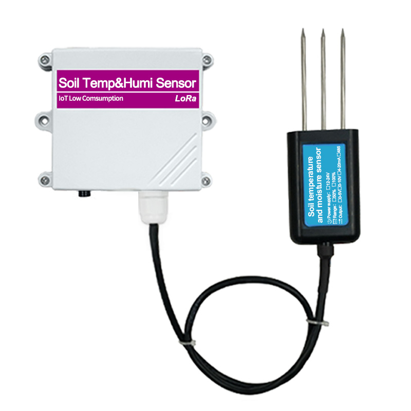LoraWan Soil Sensor(moisture, conductivity, temperature, NPK, pH)-Jinan Rainbow Technology