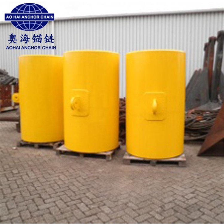 Easy Installation High Buoyancy Steel Mooring Floating Marine Buoys For ...