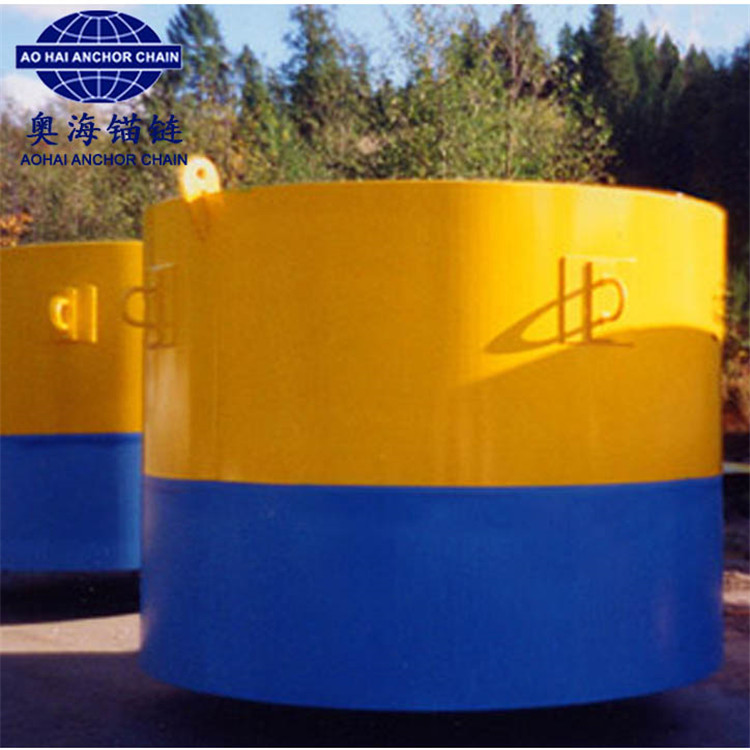 Foam Filled Marine Floating and Mooring Steel Buoy with Chain through ...