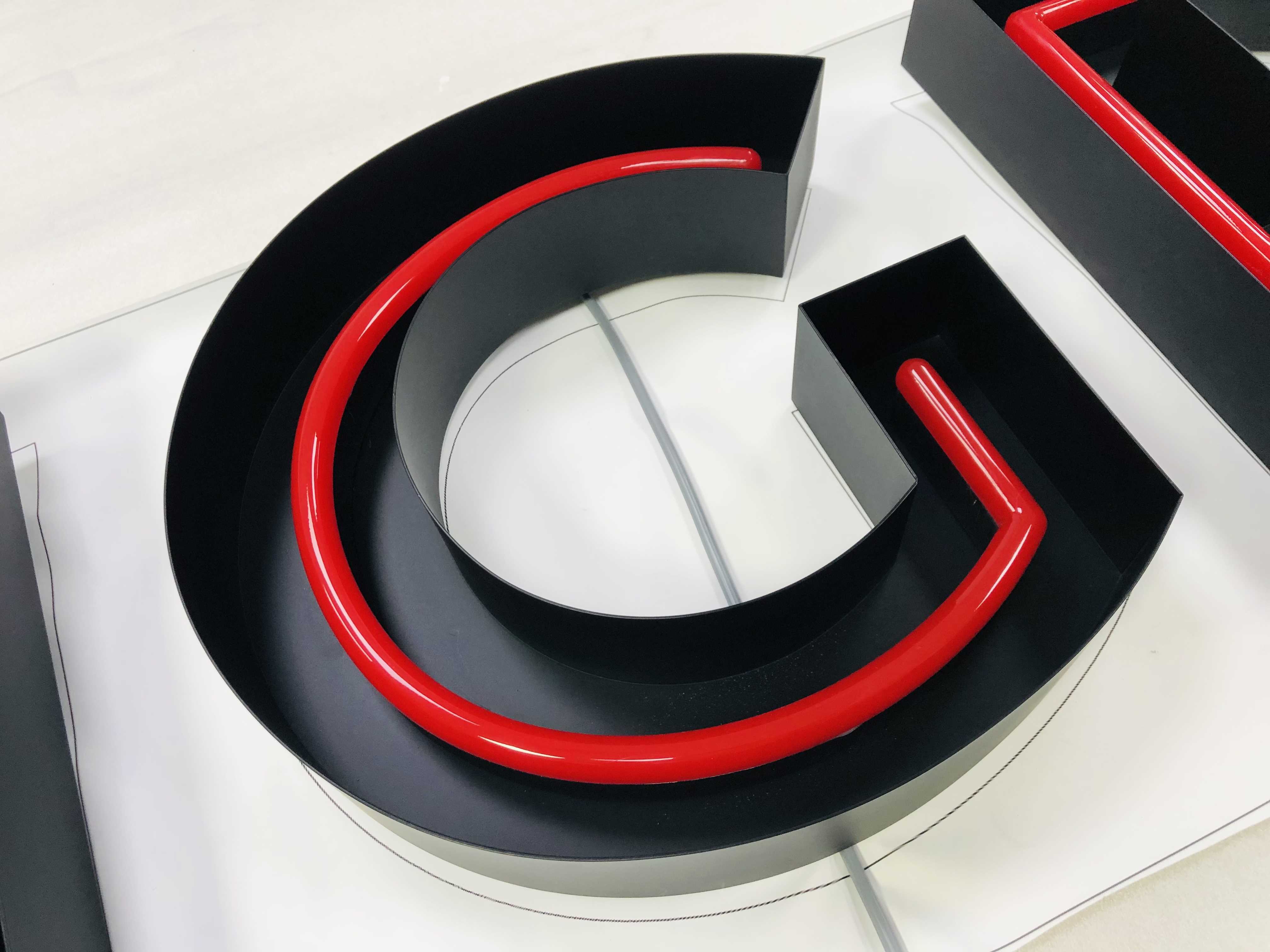 FAUX NEON LETTERS WITH BACKING CHANNELS-企业官网