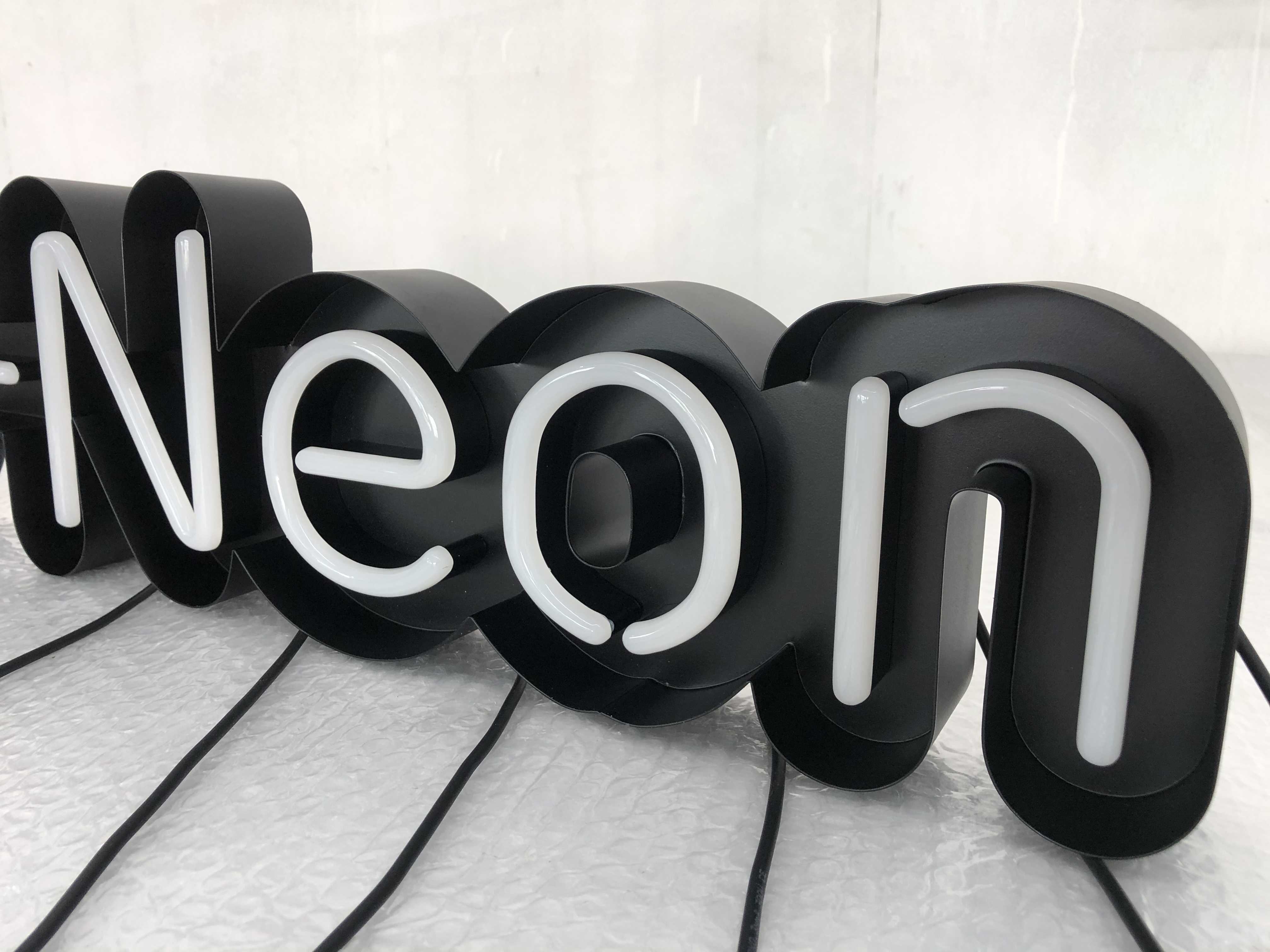 FAUX NEON LETTERS WITH BACKING CHANNELS-企业官网