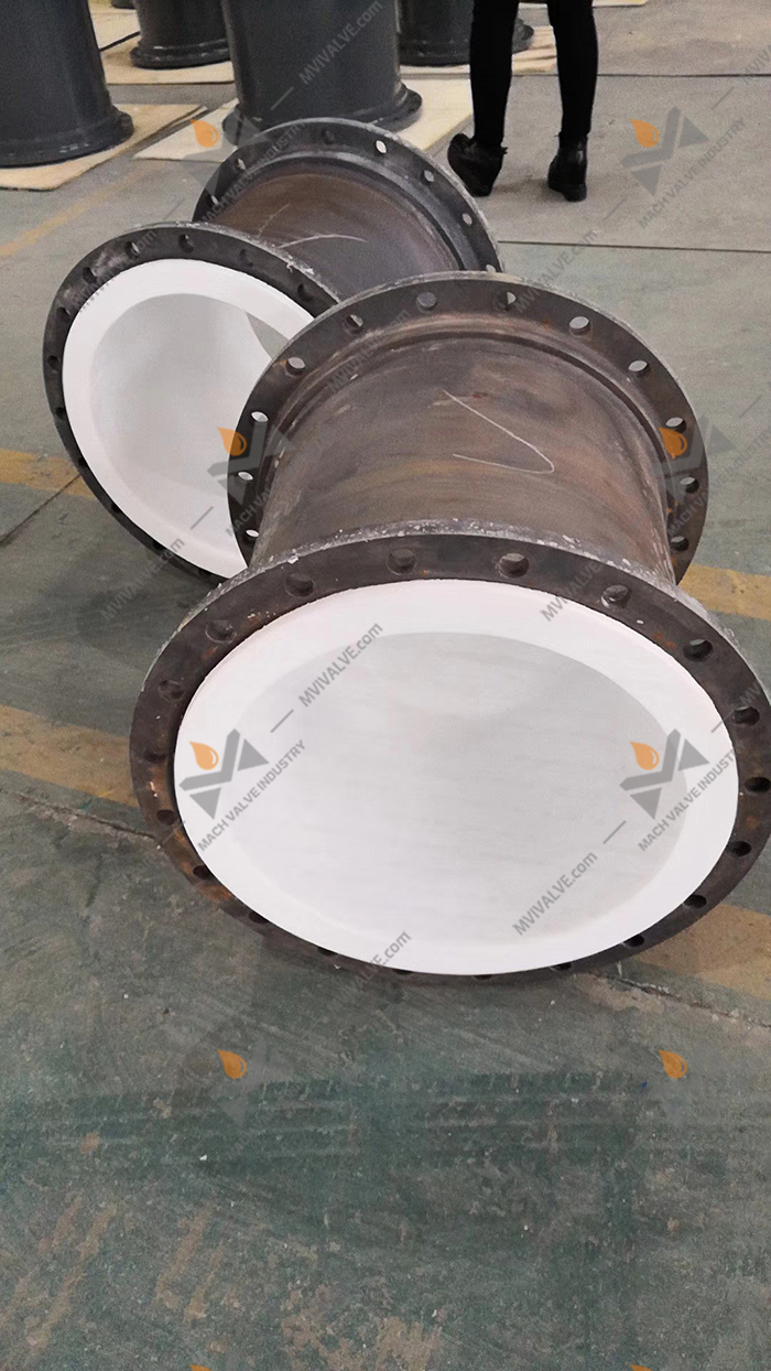 PTFE Molding Lined Pipe Fittings-MVI Specialized In Corrosion And Wear ...