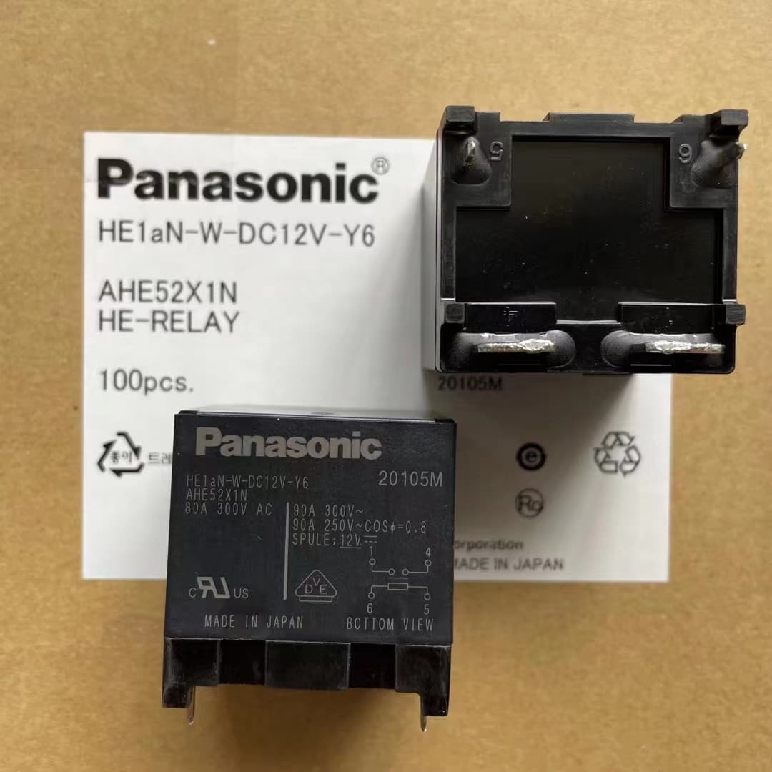 Original Panasonic Relay HE1AN-W-DC12V-Y6 -MEUET-Pressure Measurement ...