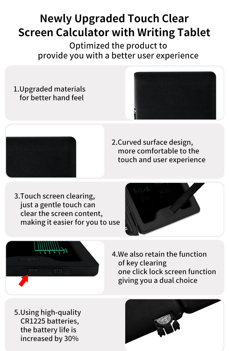touch to delete calculator with notepad-企业官网