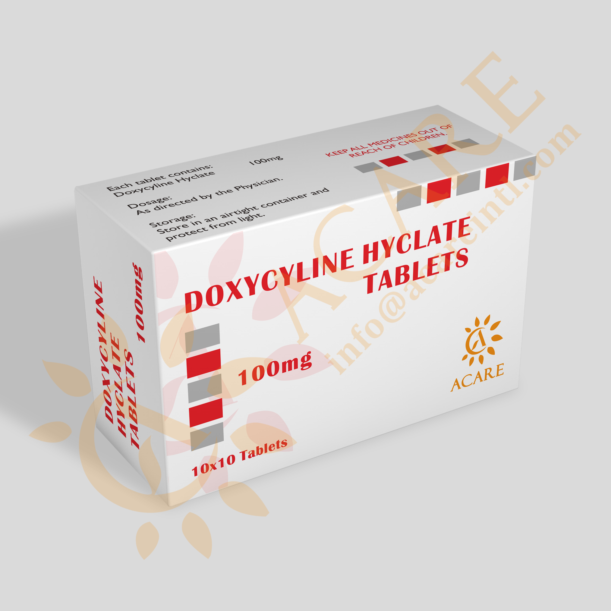 Doxycyline Hyclate Tablets-Acare Intl