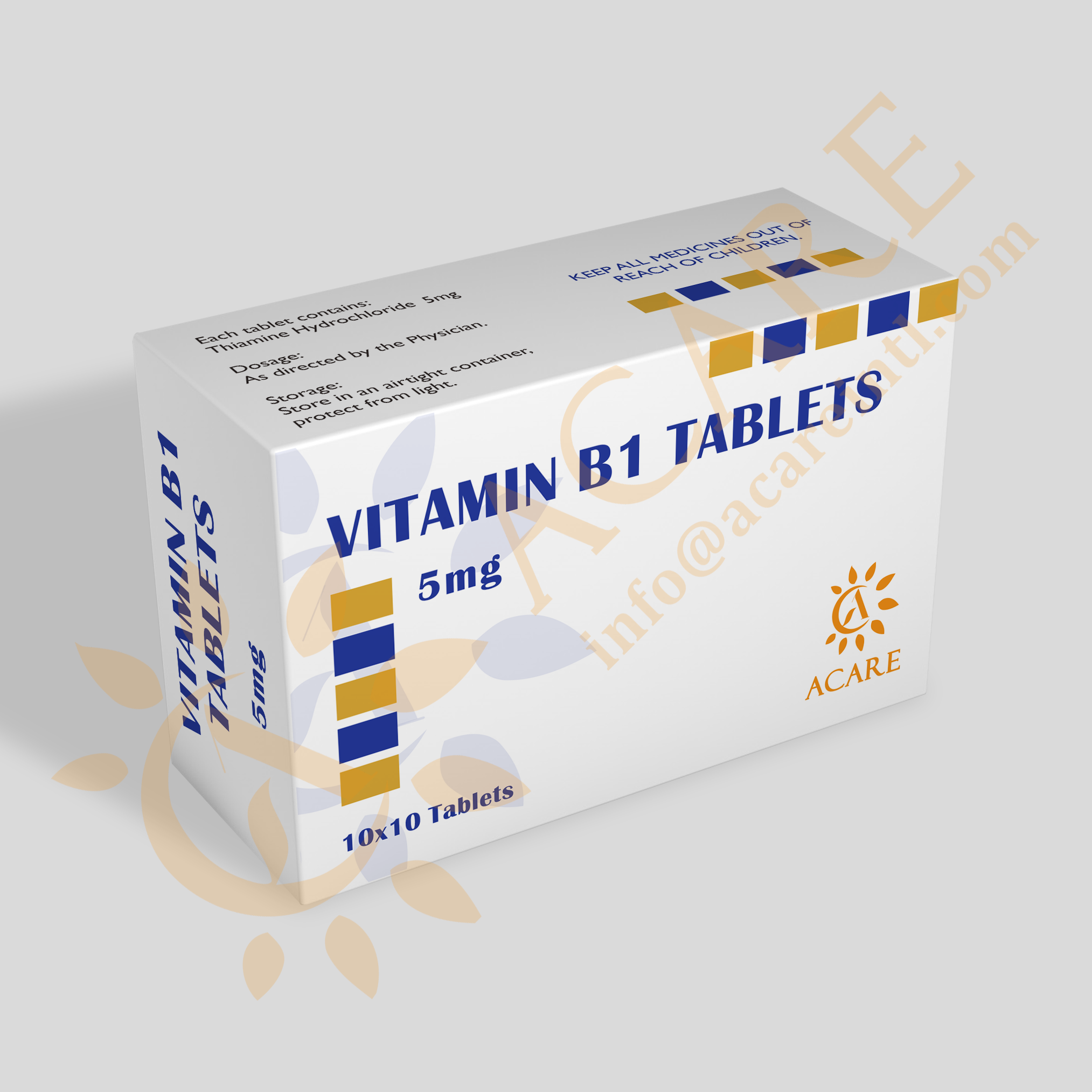 Vitamin B1 Tablets-Acare Intl