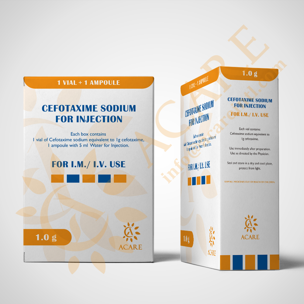 Cefotaxime Sodium for Injection-Acare Intl