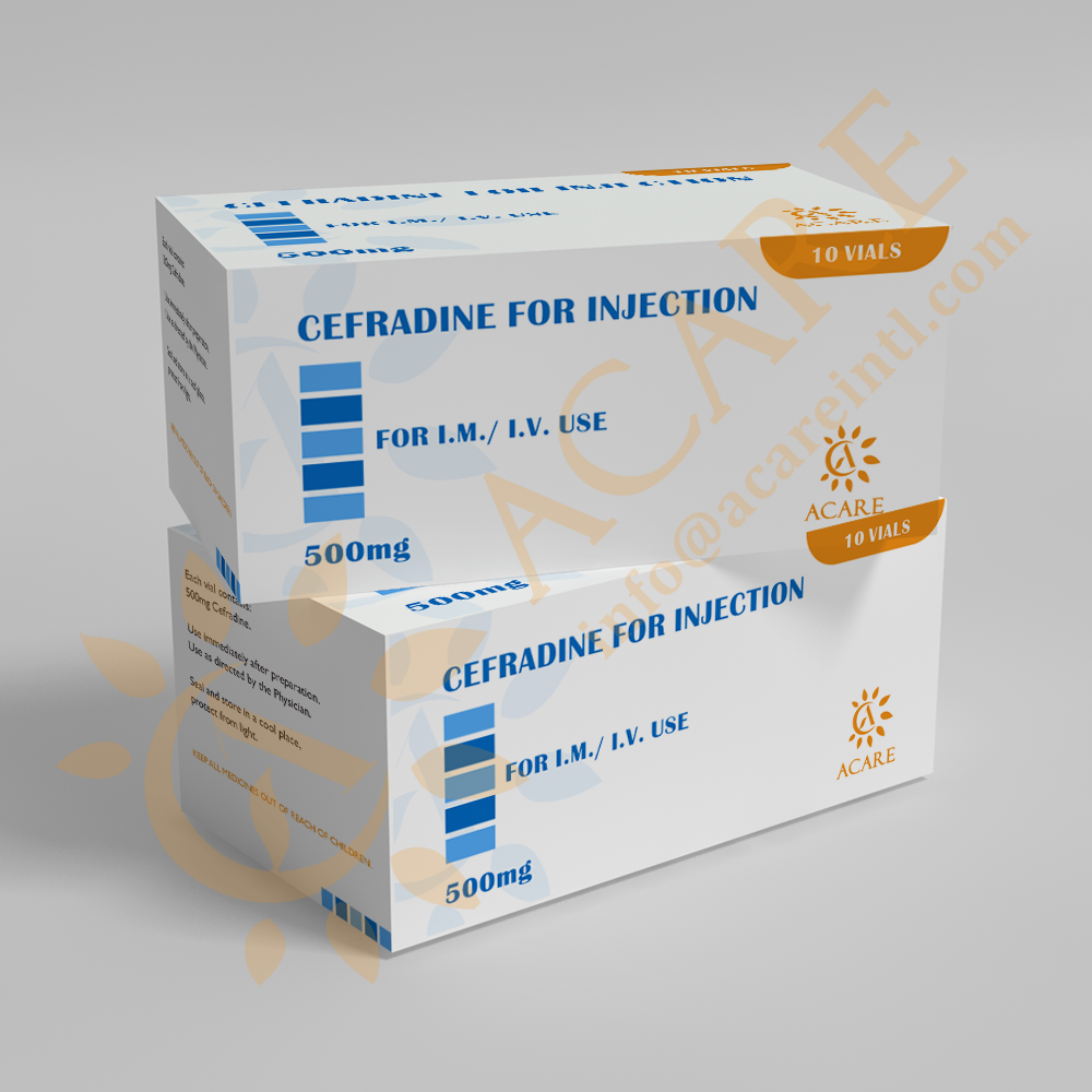 Cefradine for Injection-Acare Intl