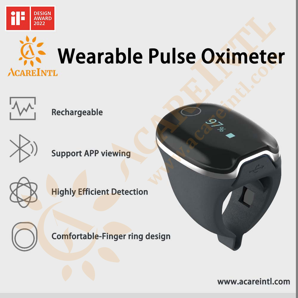 Wearable Pulse Oximeter-S-AcareIntl