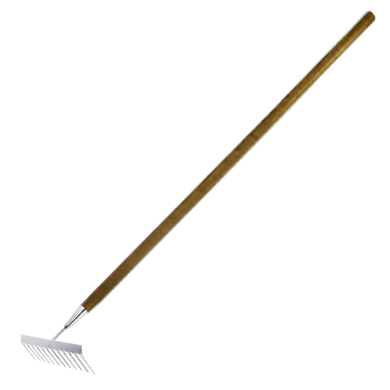 DL02685A-Stainless Steel Garden Rake-D&D GARDEN TOOLS