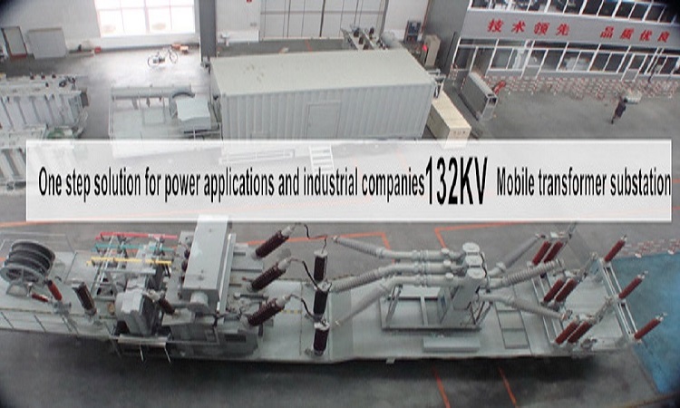 ONE(TWO-PARTS) Mobile substation 60kv / 20kv 10mva with 20kv GIS Metal ...