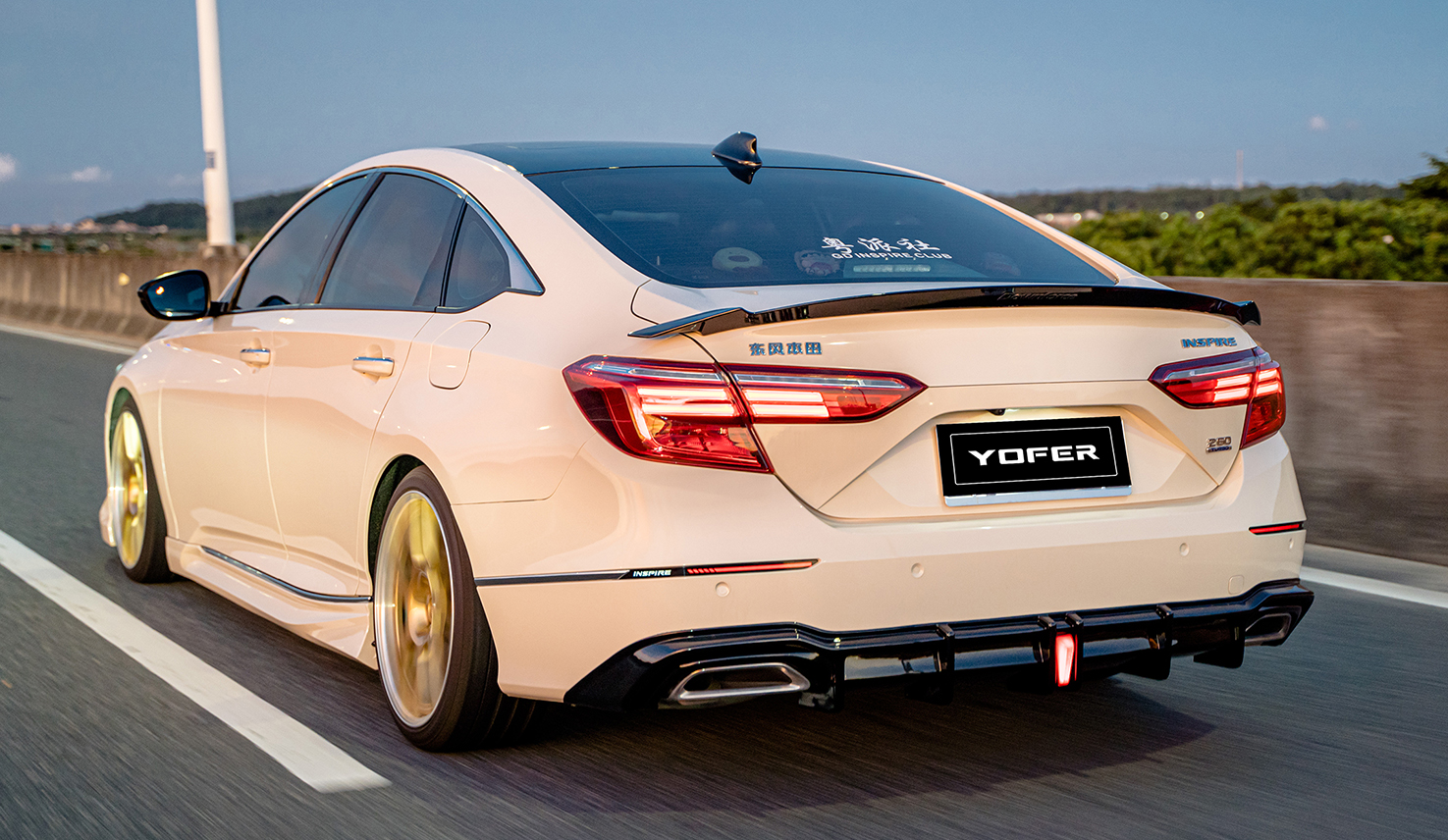 Honda inspire Small Body kit-Guangzhou Mengchi Automotive Technology Co ...