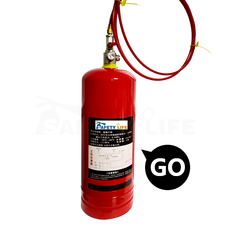 HCFC 6kg Fire Extinguisher-SAFETY LIFE FIRE EQUIPMENTS CO.,