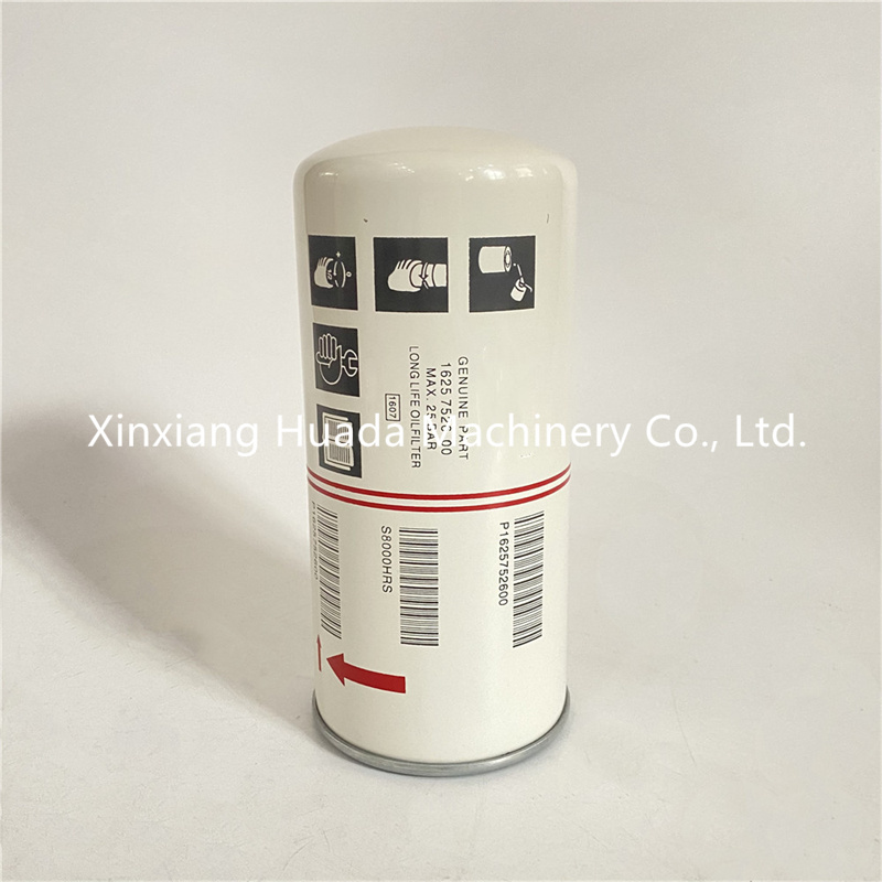 Factory price oil filter 1625752600 apply to Atlas copco air compressor ...