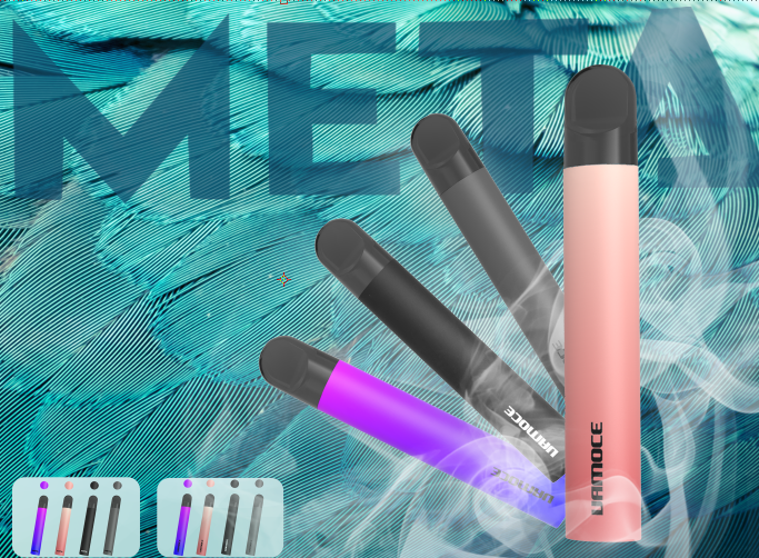 META Pod Vape Pen Refillable Cartridge 400mAh Battery Pod Kit -VAMOCE