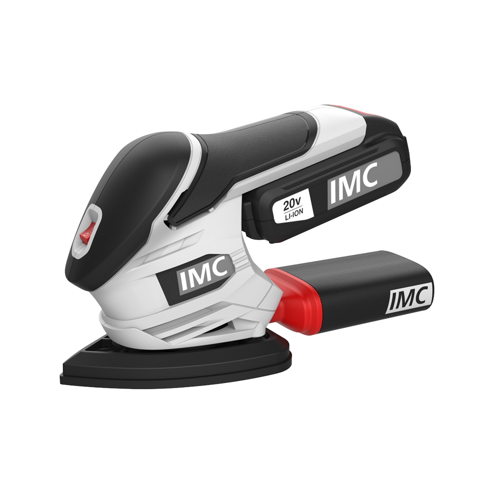 20V Cordless 140X140X94MM Mouse Sander -INHERTZ
