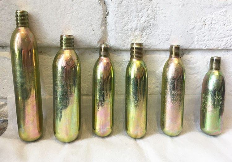 China Factory Co2 Canister With 1/2"-20 UNF thread 21CC 30CC Gas ...