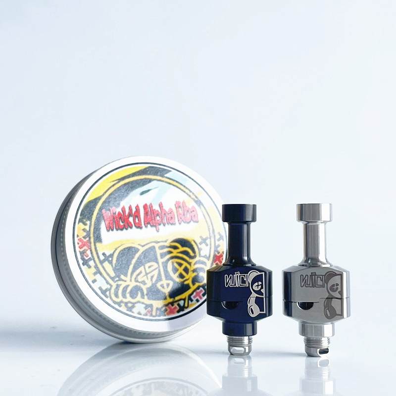 Rekavape Wick'd Bridg'D Alpha Lying Panda Style RBA Bridge for Billet ...