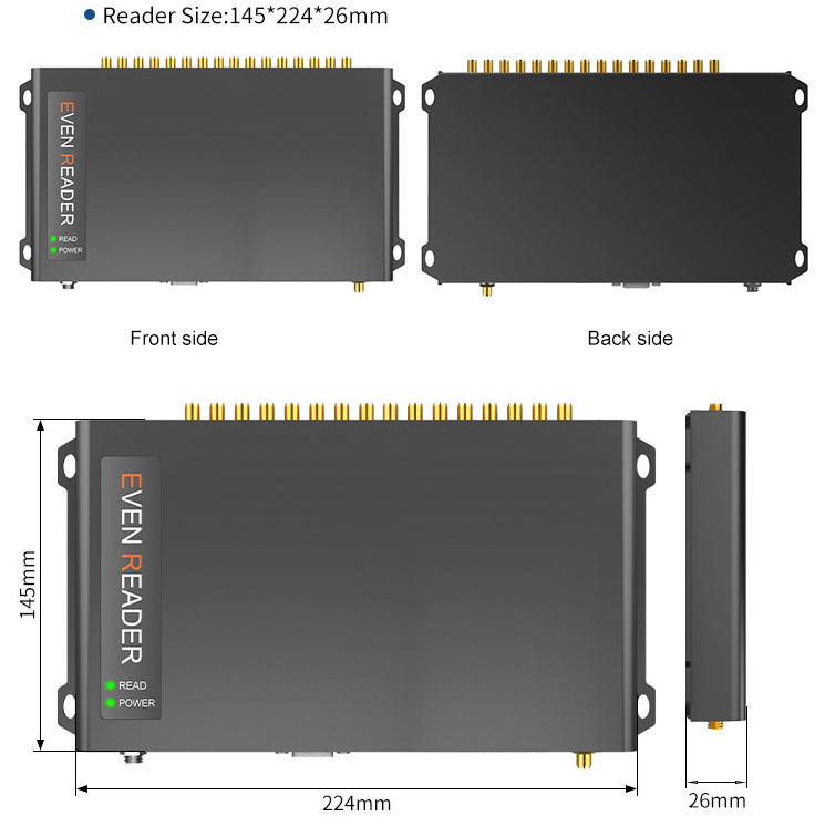 CF817 Even E710 UHF sixteen-channel Fixed Reader-CHAFON