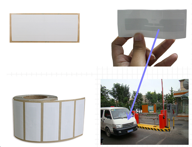 G9305 UHF RFID PP synthetic paper windshield tag-CHAFON