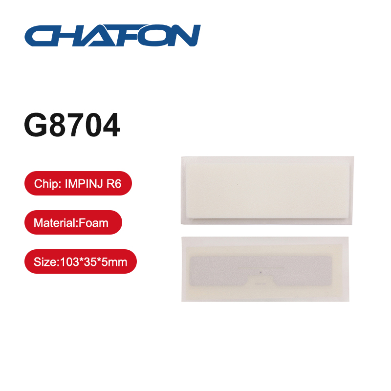 G8704 UHF RFID BIB number foam tag-CHAFON