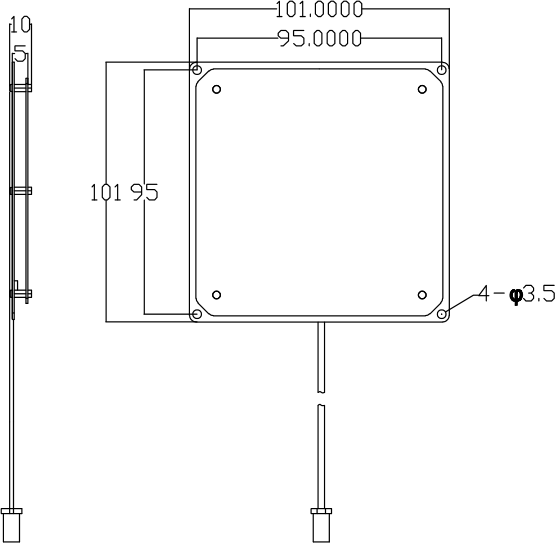 CF-RA4001 UHF Directional PCB Antenna-CHAFON