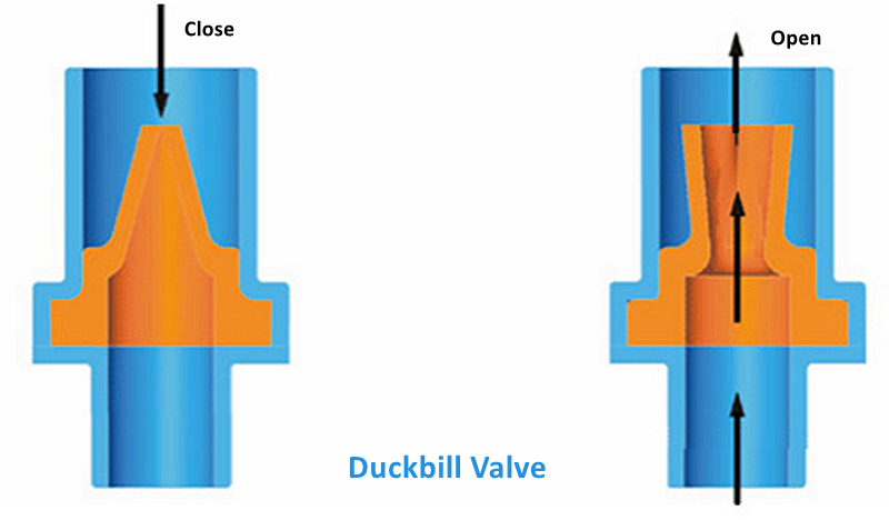 How Does A Duckbill Valve Work?-Back Valve