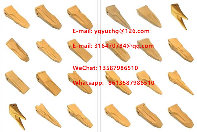 卡特彼勒底盘斗齿液压挖掘机备件 329E 斗齿， 252101812 Zl50g 轮式装载机零件铲斗齿， 7G3907、1523421 ...
