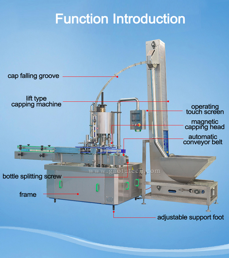 The rotary capping machine -Qingdao Gaotu Technology Co.,Ltd