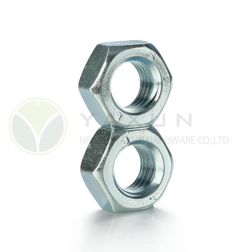 Metric hex nuts/inch finished hex nuts-Ningbo yaxun hardware Co.,Ltd