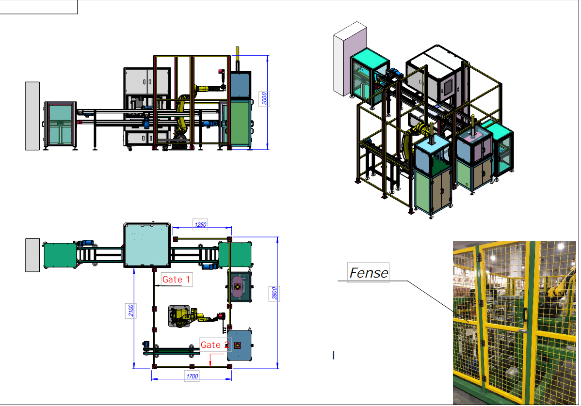 Automatic Nuts&Screw System with Robot and Presses System-official website