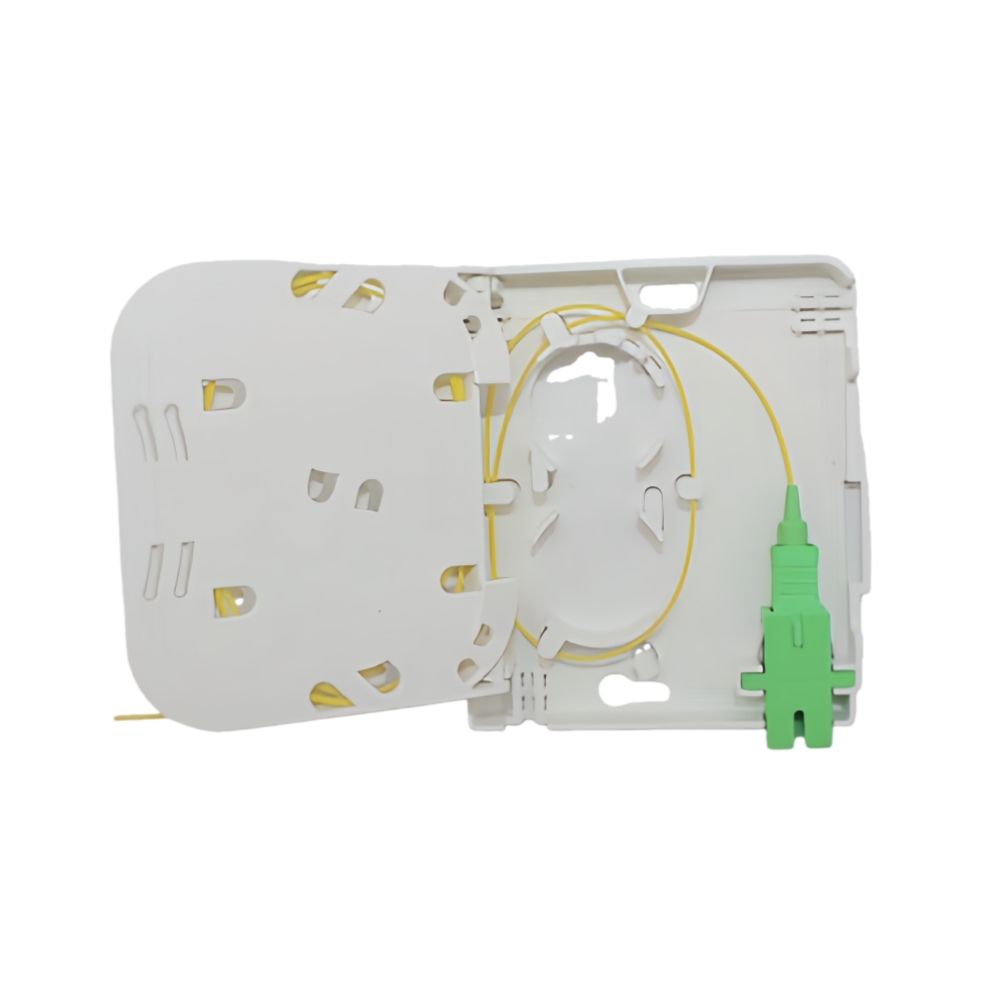 OTB-C01-F Fiber Optic Terminal Box (Flip Cover FTTH Faceplate)-FlyingFiber